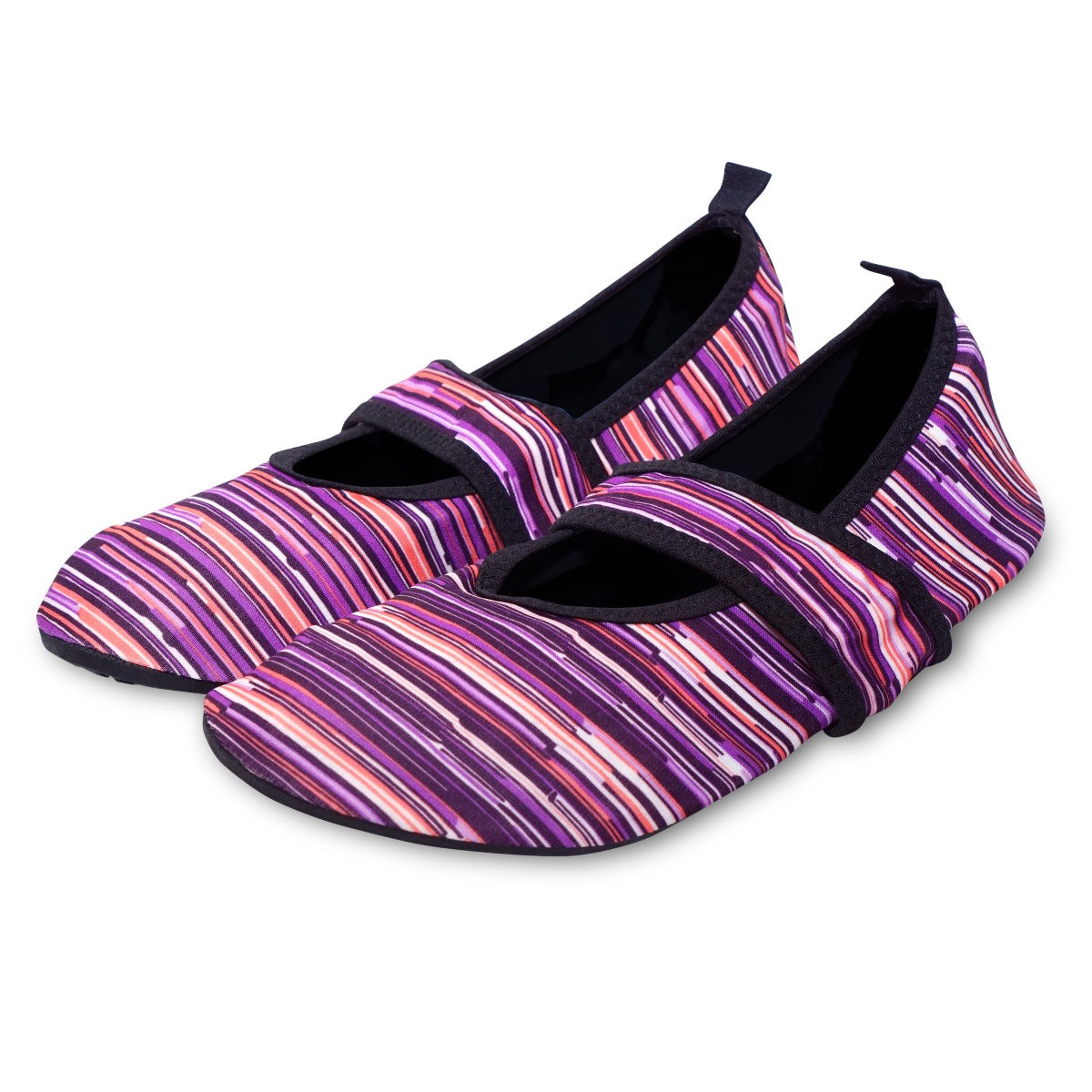 Futsole Purple Sporty Stripes – Calla Products
