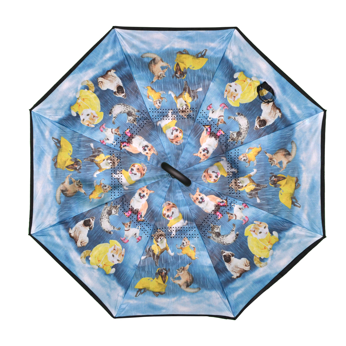 Raining Cats & Dogs Topsy Turvy Umbrella – Calla Products
